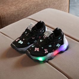 Black Led Stylish Baba Shoes | The Bobo Store