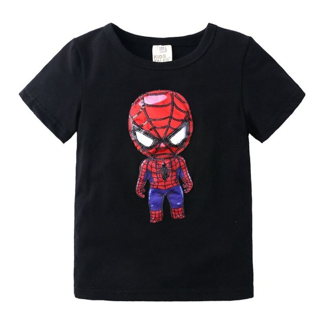 Superman kids t shirts with LED light | The Bobo Store